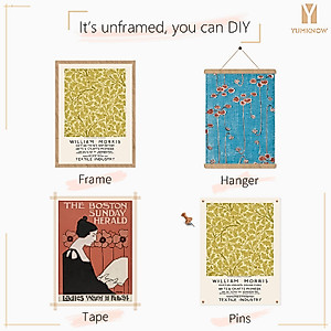 Eclectic Decor Wall Art Prints - Van Gogh Klimt Painting - Maximalist Room Decor - Modern Contemporary Museum Pictures - Abstract Minimalist for Bedroom, Living Room - Aesthetic Aura Posters