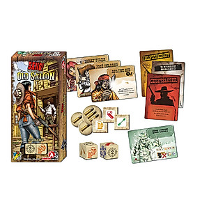 Abacus Games 36171, Bang! The Dice Game. Extension Old Saloon, dice Game.