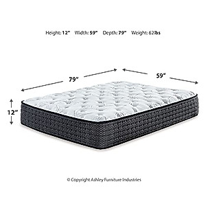 Signature Design by Ashley Limited Edition 11 Inch Plush Hybrid Mattress, CertiPUR-US Certified Gel Foam, Queen