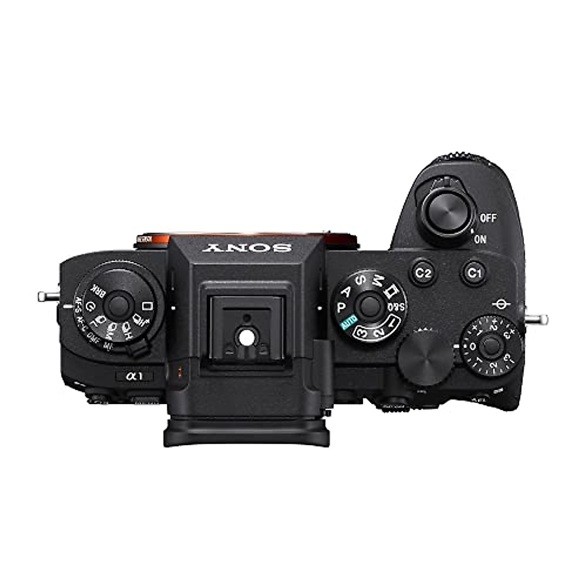 Sony Alpha 1 Full-Frame Interchangeable Lens Mirrorless Camera with Memory Card, Camera Backpack and Rechargable Battery Pack Bundle (4 Items)