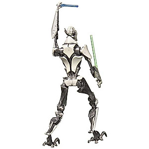 STAR WARS Galaxy of Adventures General Grievous 3.75-Inch-Scale Figure Toy and Mini Comic – Learn About