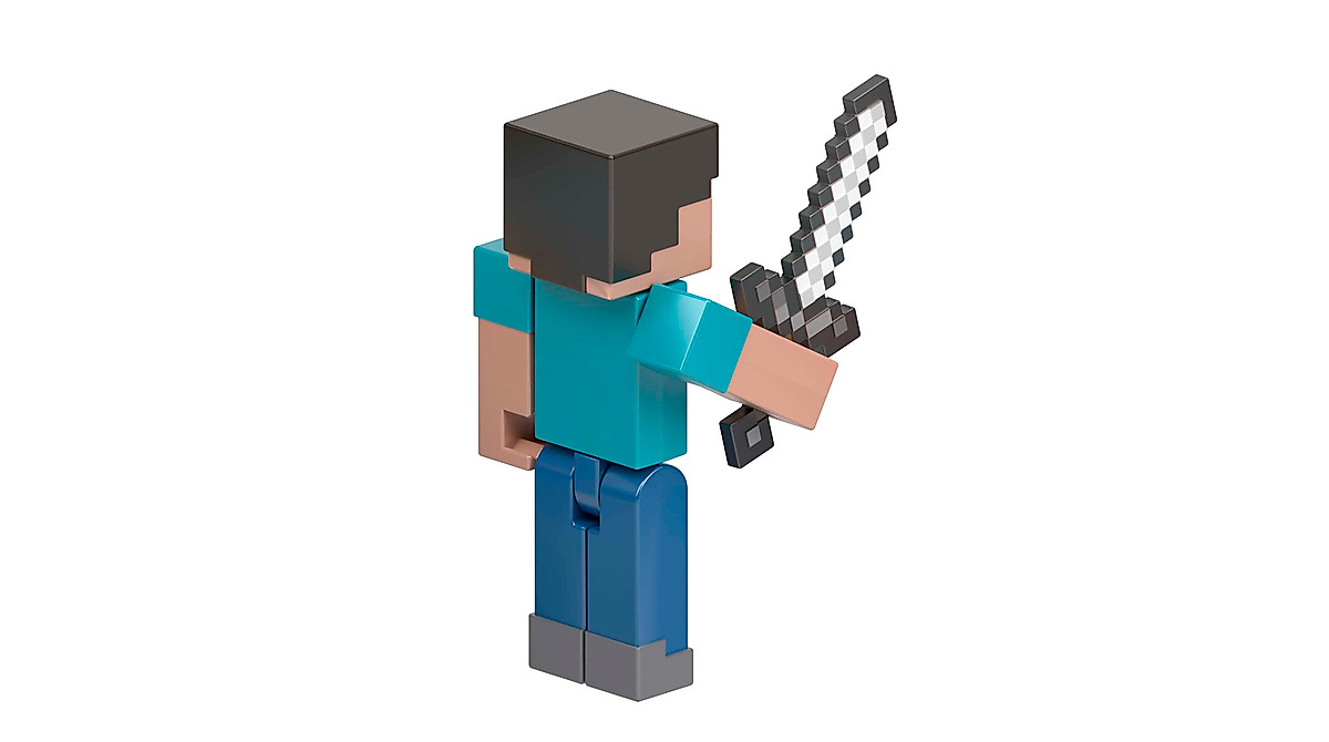 Minecraft Action Figures Set with Portal Pieces | Collectible Gifts for ...