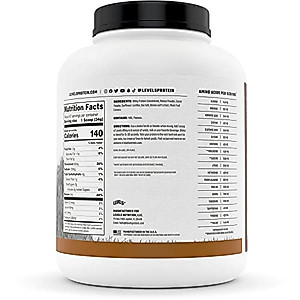 Levels Grass Fed 100% Whey Protein, No GMOs, Chocolate Peanut Butter, 5LB