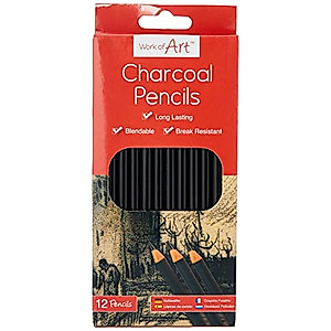 Tallon Charcoal Pencils (Pack of 12)