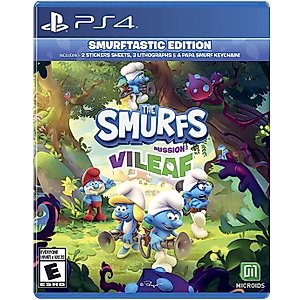 The Smurfs: Mission Vileaf - Smurftastic Edition (PS4) - PlayStation 4