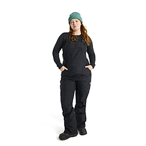 Burton Womens Gore-Tex Avalon Bib Pant, True Black, Medium