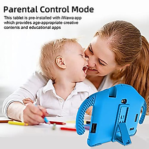 NORTH BISON Toddler Tablets Age 2-4, 7 inch Android 11 Tablet for Kids, 3GB 32GB Toddler Tablet with Bluetooth, WiFi, GMS, Parental Control, Dual Camera, Shockproof Case, Educational, Games