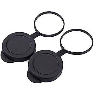 SVBONY Protective Rubber Objective Lens Caps for Fits Binoculars with Outer Diameter 52-54mm