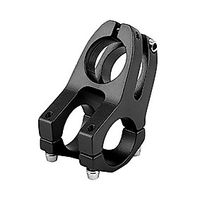 Bike Stem 31.8 × 45mm WAKE Mountain Bike Stem Bicycle Handlebar Stem Suitable for BMX MTB Road Bike (Aluminum Alloy, Adjustable, Black)