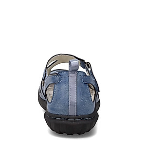 JBU by Jambu Women's Bellerose Mary Jane Flat, Denim, 7