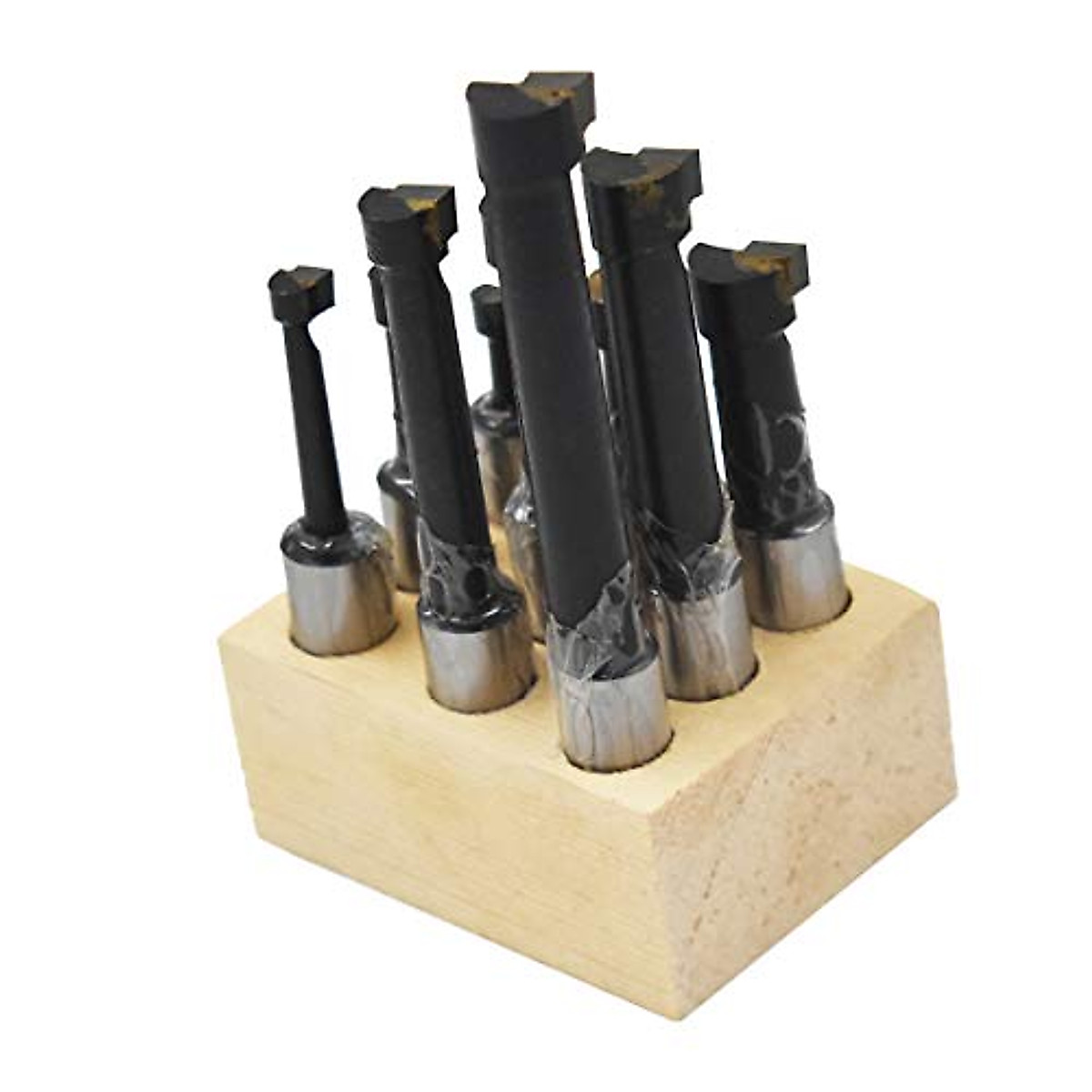 1/2" Boring Bar Set C6 9 Pcs Carbide Tipped Bars 3/4" Shank Lathe Tool