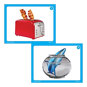 Super Duper Publications | What's Wrong with This Photo Flash Cards | Problem Solving, Reasoning and Critical Thinking Skills Fun Deck | Educational Learning Resource for Children