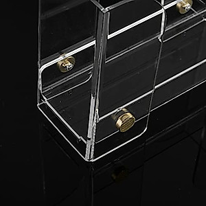 Folded Paper Towel Holder Acrylic Countertop Paper Towel Dispenser Suitable for Z-fold, C-fold or Multi-Fold Paper Towels1