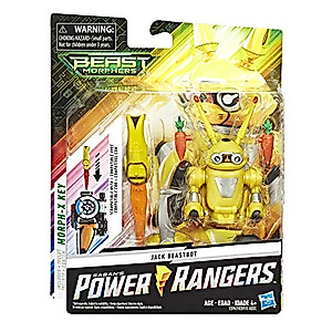 Power Rangers Beast Morphers Jax Beastbot 6-inch Scale Action Figure Toy Inspired by The TV Show