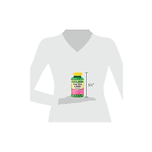 Spring Valley Hair, Skin & Nails Caplets, 240 Count + STS Fridge Magnet.