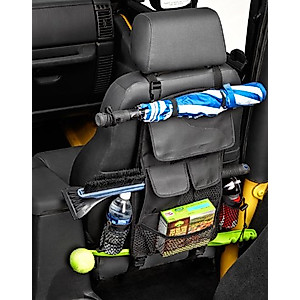 Bestop 5413235 Roughrider Seat Back Organizer for Jeep Wrangler