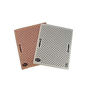 Q-Swiper Reusable Grill Cleaning Cloth 2 Pack - Eco-Friendly | Durable | Versatile | Abosrbent - Just wet them yourself to clean all grill surfaces!