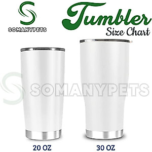 So Many Pets Personalized Gnome I Love Being A Nana, Mimi, Grandma Tumbler Cup with Grandkids Names, Gift For Grandmother Granny Grammy Birthday Gifts 20oz 30oz Insulated Coffee/Tea with Lid