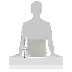 Avery Durable View 3 Ring Binder, 1-1/2 Inch EZD Rings, 1 White Binder (09401)