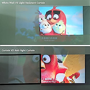 LLAMN Projector Screen Simple Anti-Light Curtains 16: 9 Portable Home 3D Digital Pojector Curtain Projection Screen ( Size : 72 inch )