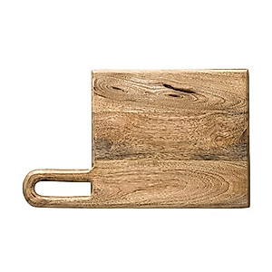 Bloomingville AH0653 Cutting Boards, 12.5 Inch x 7.75 Inch, Brown