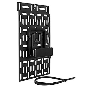Mount-It! Cable Box Mount Behind TV | Adjustable Universal Mounting Bracket for Streaming Devices, Router, Modem, DVD | Wall and Behind TV Compatible, Steel