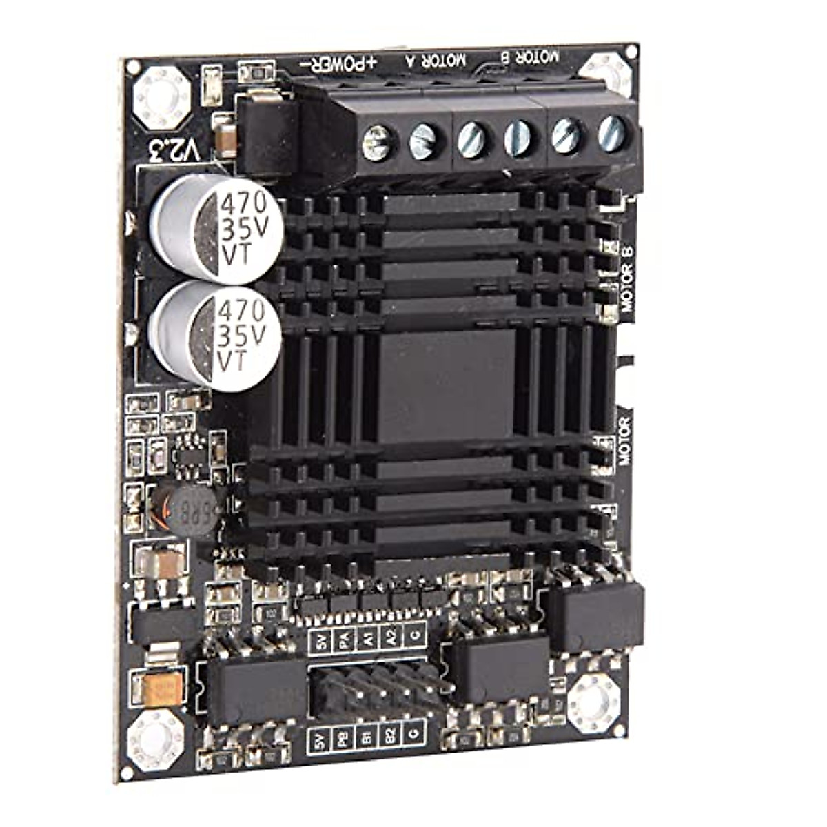 Motor Control Driver Module, Stable Motor Driver Module H Bridge High Speed for Robot Competition