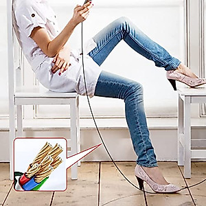 (1 Pack) Long iPhone Charger for [MFi Certified],CyvenSmart Lightning Cable Fast Charging Cord 16 Feet for iPhone 13/12/12 Pro/11/11 Pro/11 Pro Max/XS/XS Max/XR/X/8/8 Plus/7/7 Plus/6 Plus