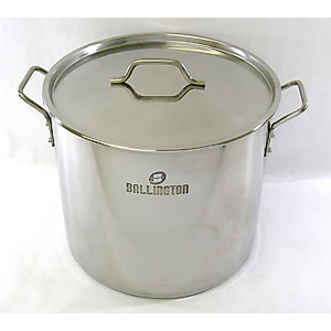 40 QT Quart 10 Gallon Stainless Steel Stock Tamale Steamer Pot Beer Brew Kettle