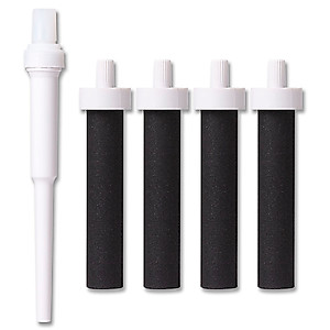 Bobecare Water Bottle Filter for Brita, Water Bottle Filter Replacement for Brita, Water Filter Straw for 32oz Sport Water Bottle, filter-4pcs 0