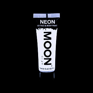 Moon Glow - 0.42oz Blacklight Neon UV Face & Body Paint - White