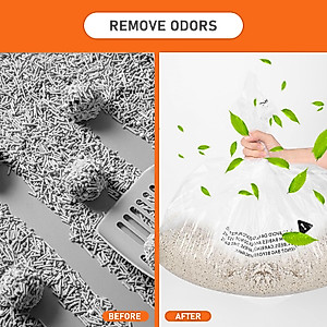 180 Pcs Waste Drawer Liners Compatible with All Litter Box Robot Models, 9-11 Gallons Replacement Liners, Custom Compatible with Litter Box Robot Waste Drawer