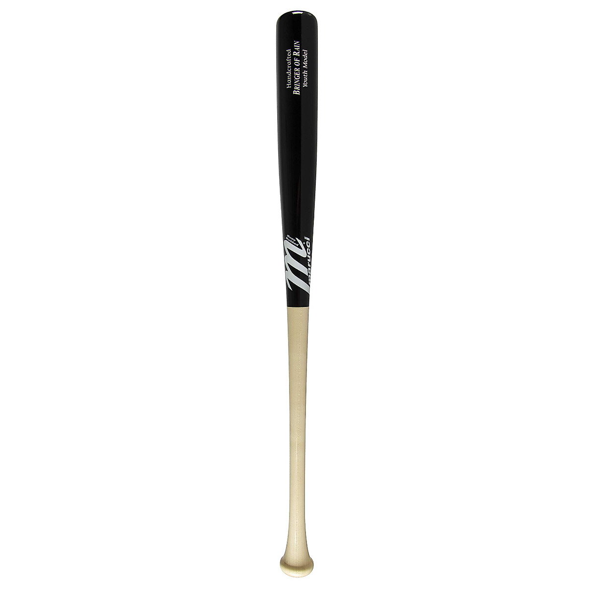 Marucci Josh Donaldson BRINGER OF RAIN Youth Model Maple Wood Baseball Bat, Natural/Black, 28"