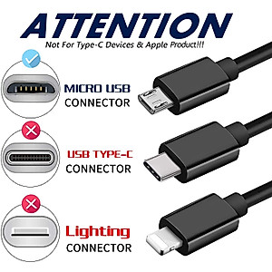 Master Cables Micro USB Programming & Charging Cable for LOGITECH Harmony Remote Controls