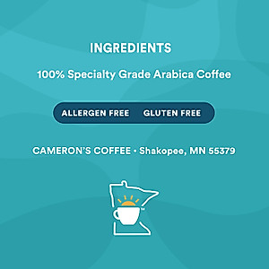 Cameron's Coffee Single Serve Pods, Jamaican Blend, 12 Count (Pack of 6)