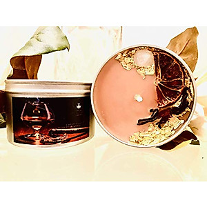 Crystals and Herb Soy Candles|Aromatherapy Candles|Reiki Crystals|Energy Candles|Strong Masculine Scent|Candle Gift Set For Him|Scented Soy