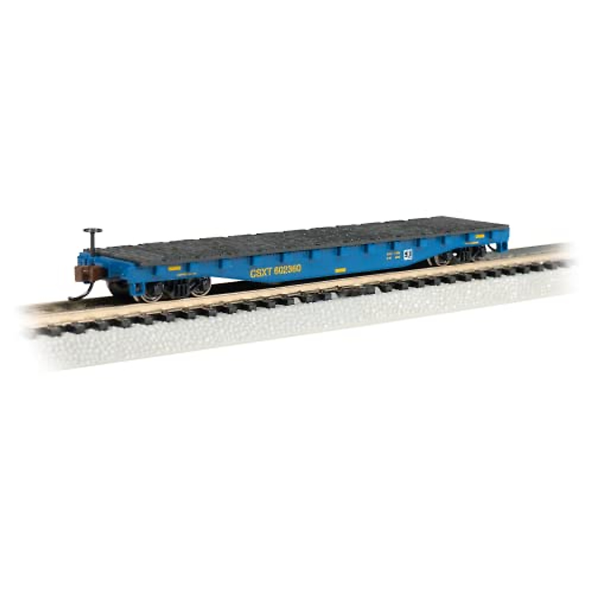 Bachmann Trains - 52' Flat CAR - CSX® #602360 - N Scale