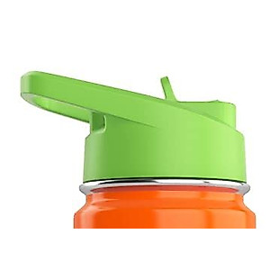 Replacement Lid for Kids Water Bottle, Green | Leak Proof | Easy Sip (Lid only)