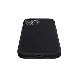 Speck CandyShell Pro Bumper Case - Black, iPhone 12 Pro Max, Wireless Charging Compatible, 6.7" Screen