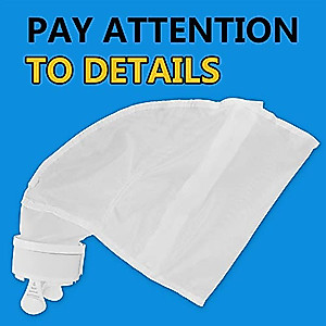 Lydia's Deal Pool Cleaner All Purpose Bag K16 K13 Replacement Fits for Polaris 280, 480 Pool Cleaner with Zippered (2 Pack)