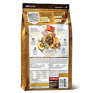 Now Fresh Grain-Free, Dry Dog Food, Real Meat and Fish, Turkey, Salmon and Duck Adult Recipe, All Breed Size, 3.5 lb Bag