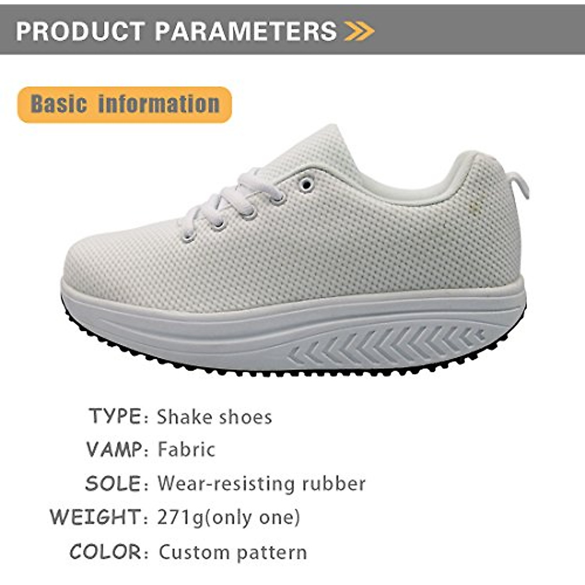 FOR U DESIGNS Funny Cat in Floral Women's Shoes Platform Lace Up Fitness Fashion Sneakers US 8