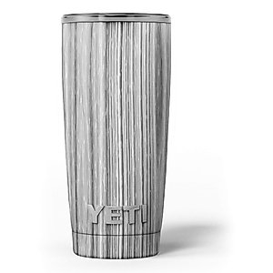 Design Skinz Textured Gray Dyed Surface - Skin Decal Vinyl Wrap Kit Compatible with The Yeti Rambler Cooler Tumbler Cups