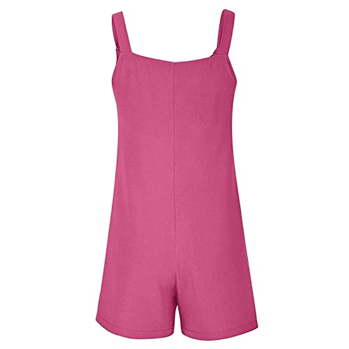 Cheifay Leggings for Women Women's Sleeveless Rompers Adjustable Spaghetti Straps Hiking Jumpsuits Light Belted Overalls with Pockets Jumpsuits for Women