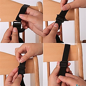 5 Point Harness Baby Chair Safety Belt Universal High Chair Seat Belt for Wooden High Chair Pushchair