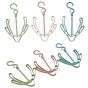 6Pcs Shoe Hanger,Hanging Shoe Organizer,Hanging Shoe Rack,Shoe Drying Rack for Dryer,Shoe Dryer Rack,Shoe Hangers Hanging Drying Rack,Dry Shoe Rack Organizer Shoe Hook Rotating Hanger for Drying Shoe