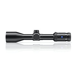 Zeiss Conquest V6 3-18x50 Riflescope with MOA Plex Reticle with Parallax Adjustment and External Turrets with Ballistic Stop and Fogproof Waterproof T* Coated Glass, Black