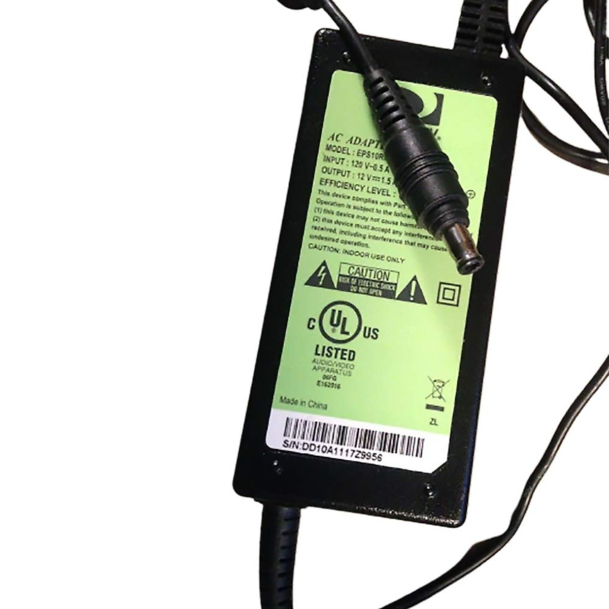 SatelliteSale Genuine Directv AC Adapter Power Supply Charger 12V 1.5A 18W Model: EPS10R0-16
