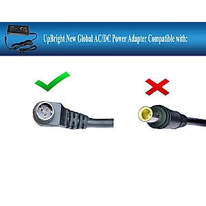 Genuine 3-Pin +24V 3.75A 90W AC/DC Adapter Compatible with ResMed S9 Series Model 369102 90 W IP21 DA90C24 R360-7213 Res Med CPAP Machine IP-21 DA-90C24 R3607213 External 90Watt Power Charger