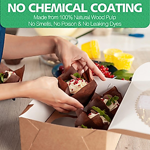 Anaeat Tulip Cupcake Liners Pack of 100, Paper Baking Cups & Muffin Liners Holders - Grease Resistant Cupcake Wrappers for Birthday, Party, Wedding, Christmas